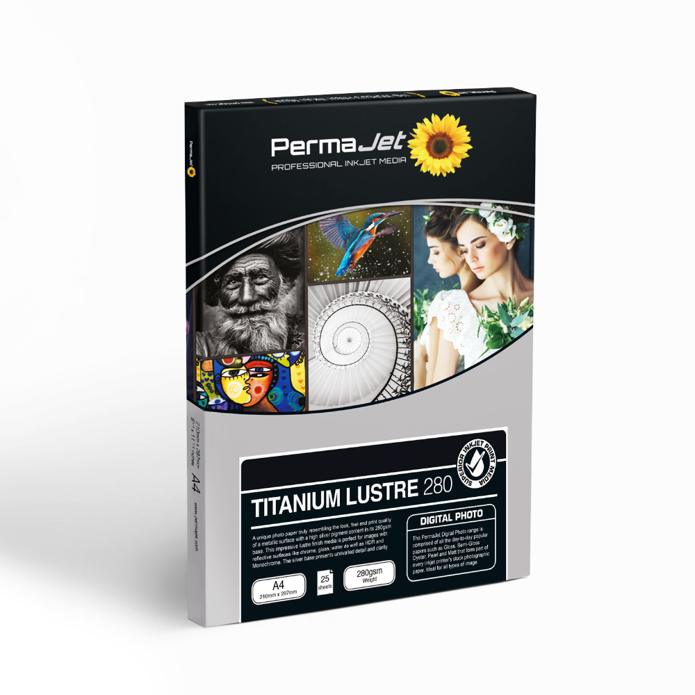 PermaJet Photo Paper Titanium Lustre 25 Sheets – Kings Stationers ...