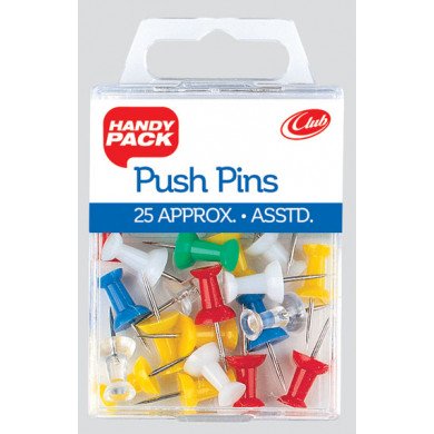 Assorted Push Pins – Kings Stationers Artist Supplies