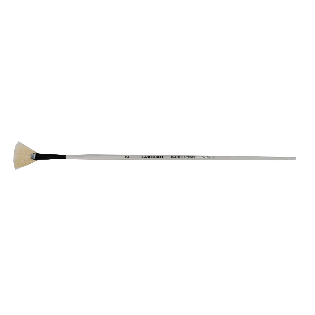 Graduate Bristle Fan Brush Long Handle – Kings Stationers Artist Supplies