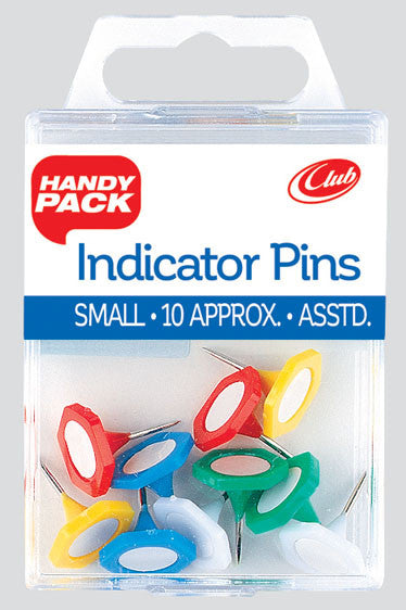 Coloured Indicator Pins Small – Kings Stationers Artist Supplies